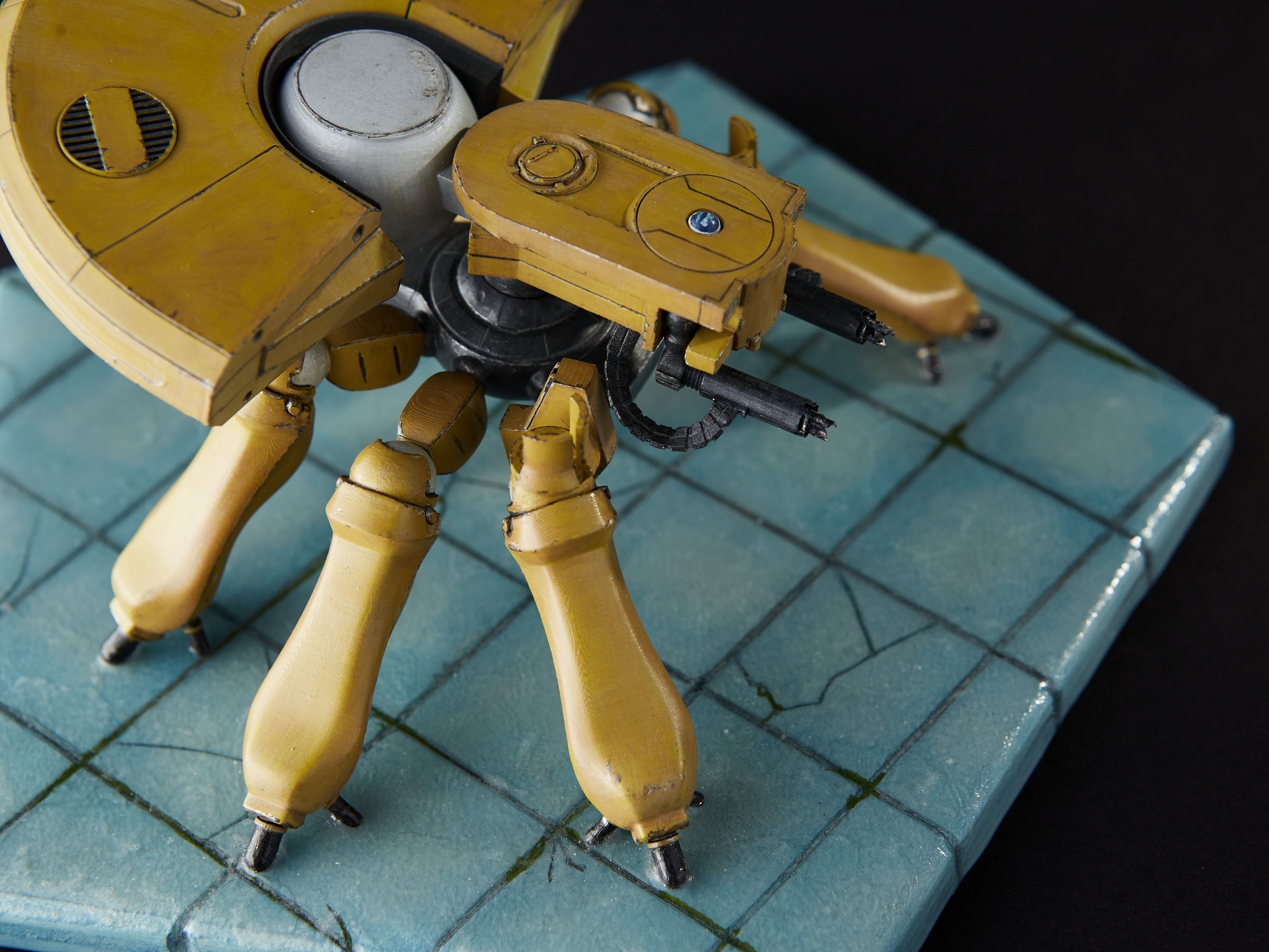 Figure Spider Tank Inspired by the Anime Ghost in the Shell. Hand ...