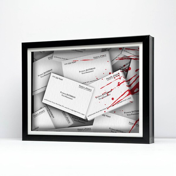 Patrick Bateman Business Card - Etsy
