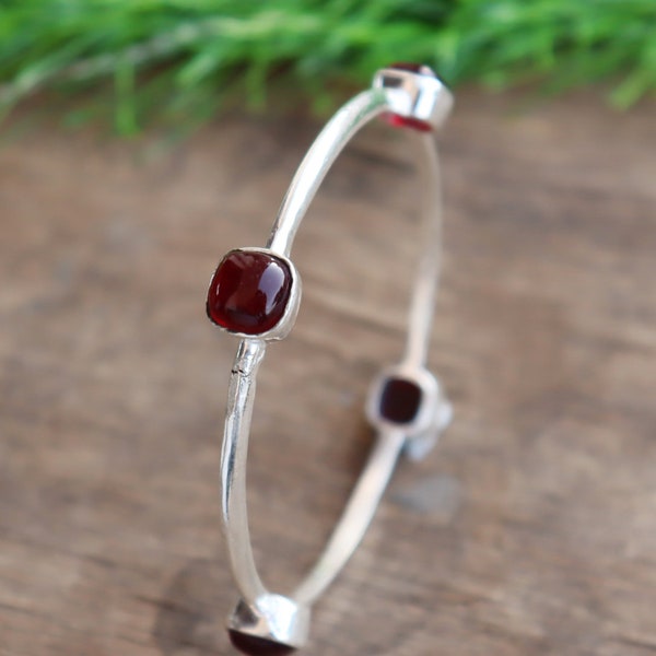 Stone Bangles - Etsy