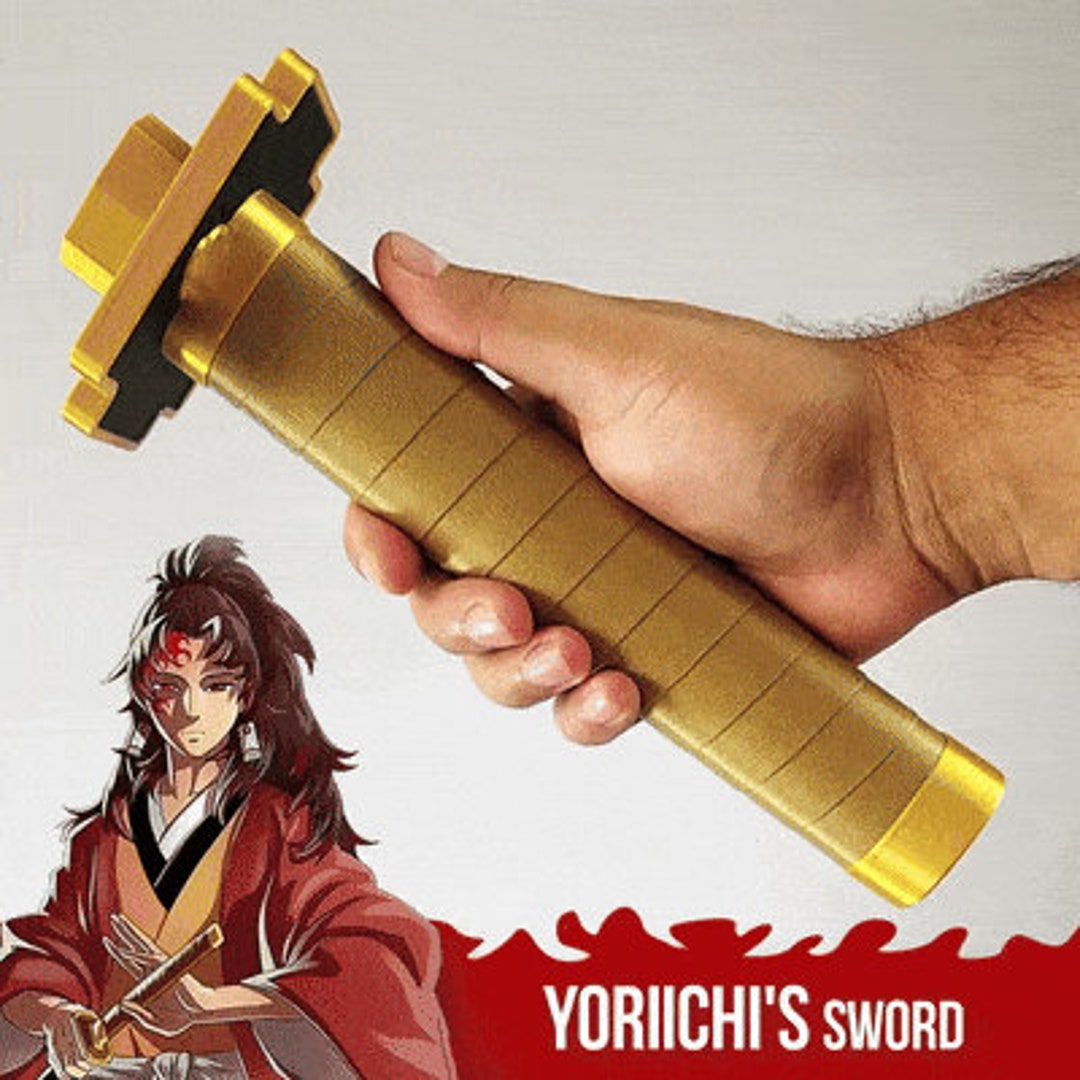 DEMON SLAYER Yorichi's Katana Sword/collapsible Retractable Sword ...
