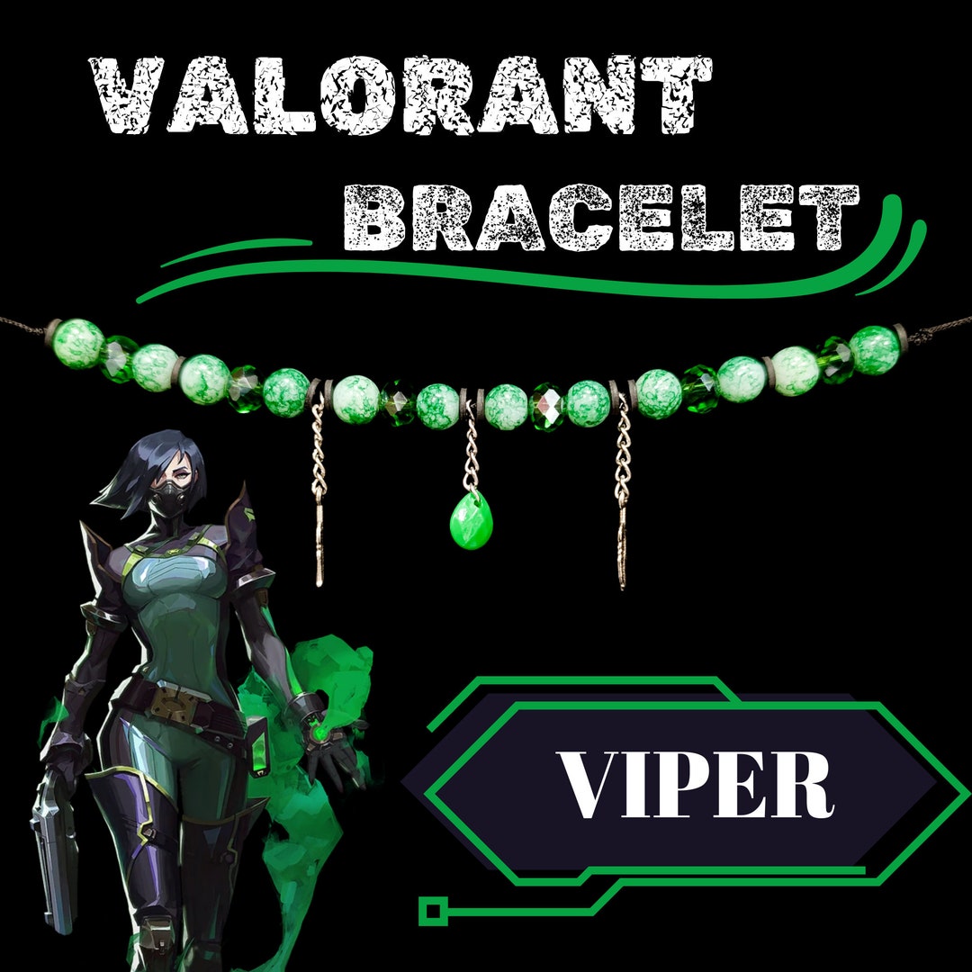 Valorant Viper Bracelet / Valorant Cosplay / Viper Accessory / Viper ...