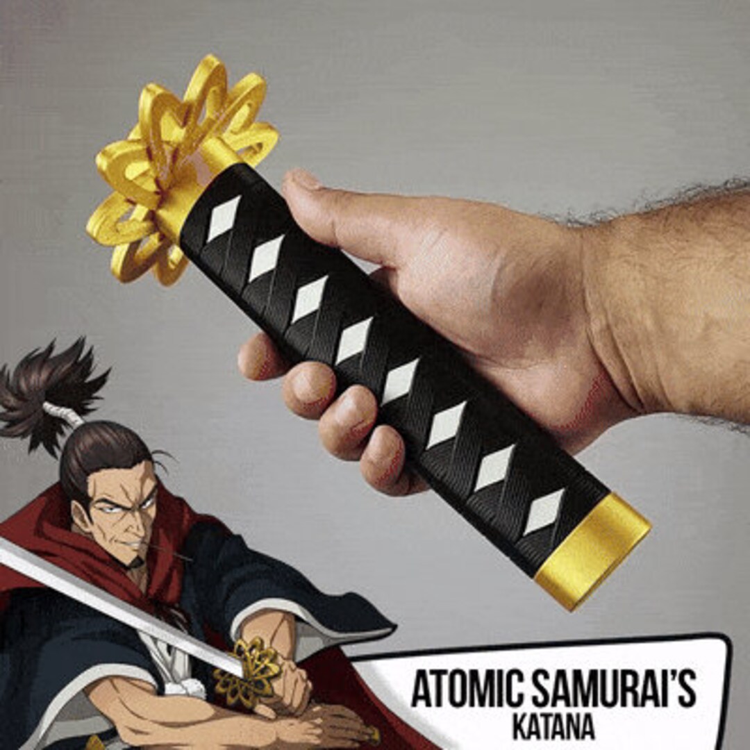 ONE PUNCH MAN Atomic Samurai's Katana/collapsible Retractable Sword/handmade Japanese Katana ...