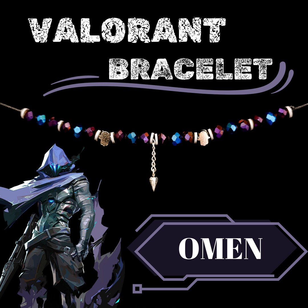 Valorant Omen Bracelet / Valorant Cosplay / Omen Accessory / Omen ...