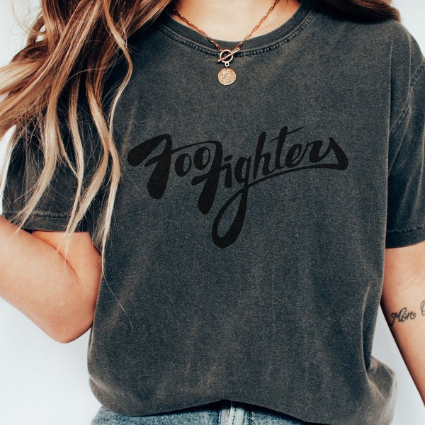 Vintage Foo Fighters Tshirt - Etsy UK