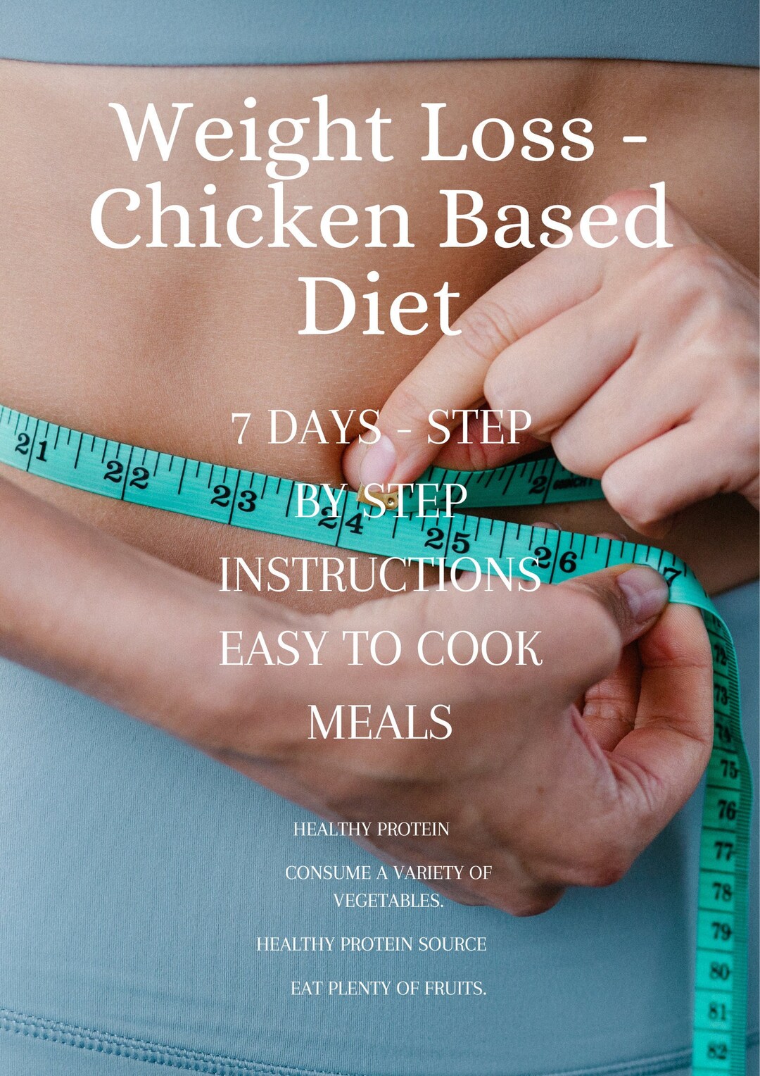 Buy 7-day Chicken Meal Plan for Weight Loss: Delicious and Nutritious ...