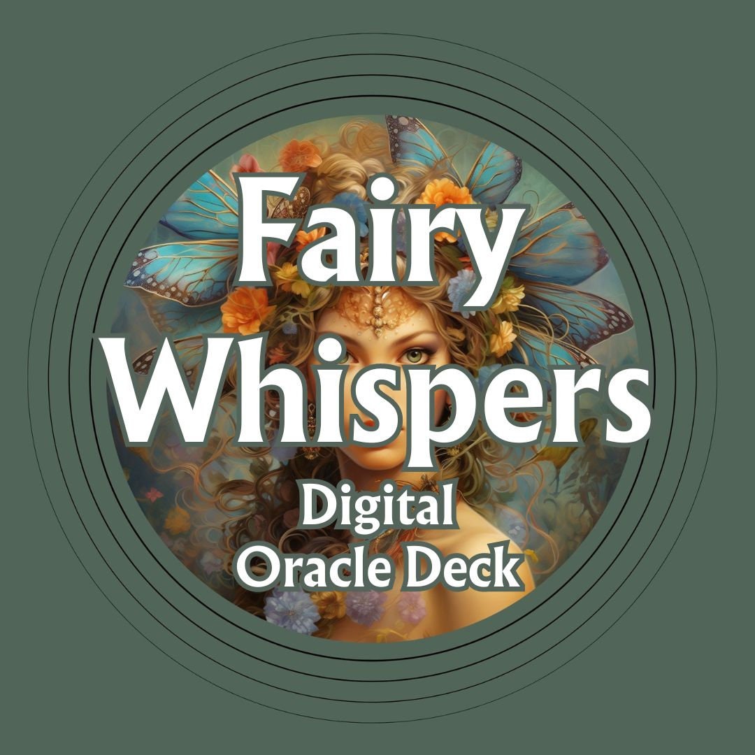 Fairy Whispers Oracle Deck: Magical Digital Oracle Cards for Guidance ...