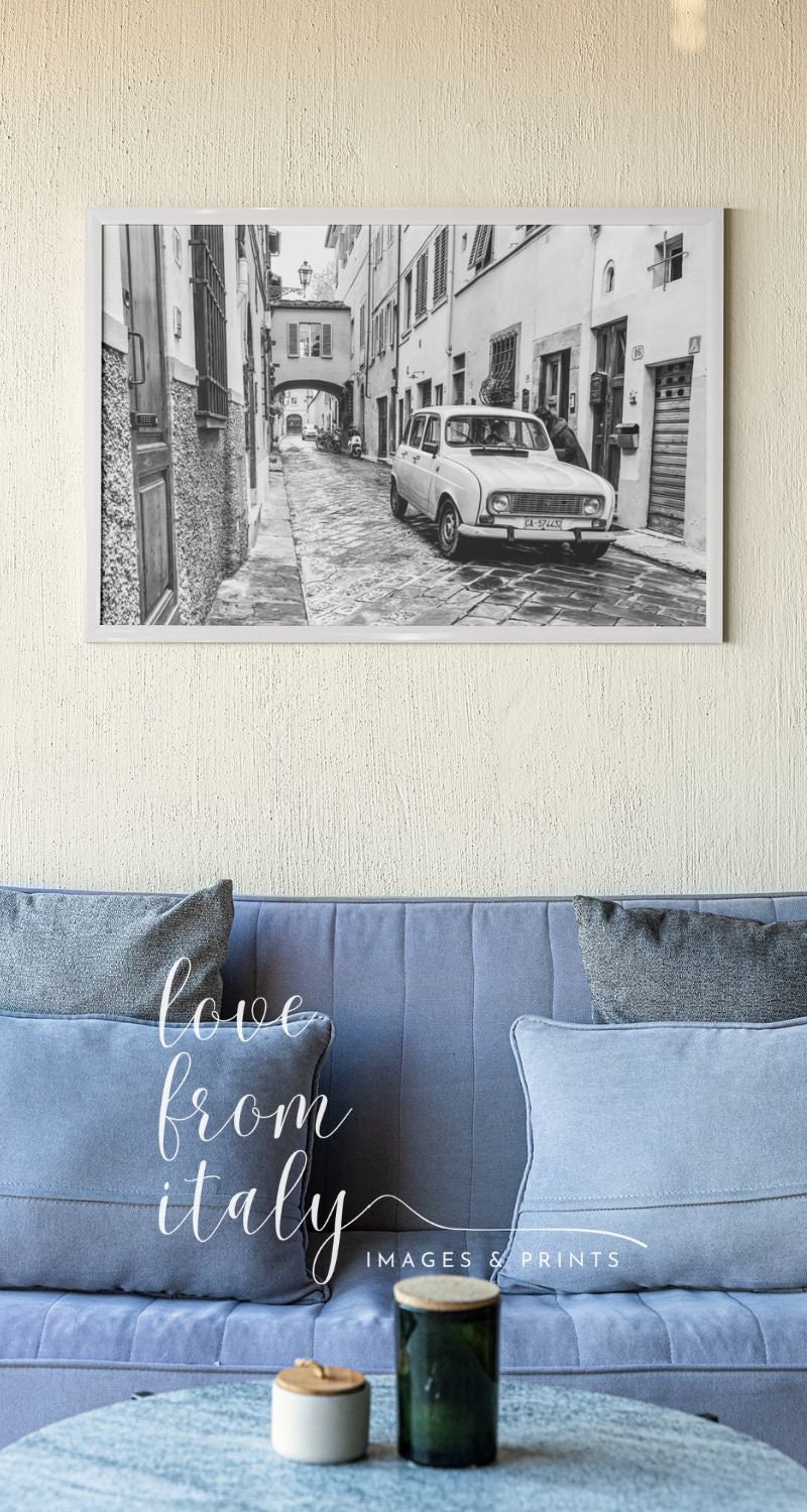 Framed Poster Italy Photo Italy Home Decor Italy Office Decor Rustic ...