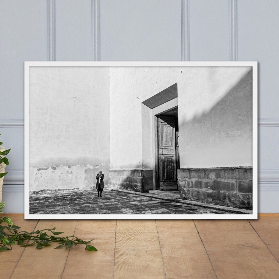 Black and White Italy Photography Framed Poster Italy Photo Italy ...