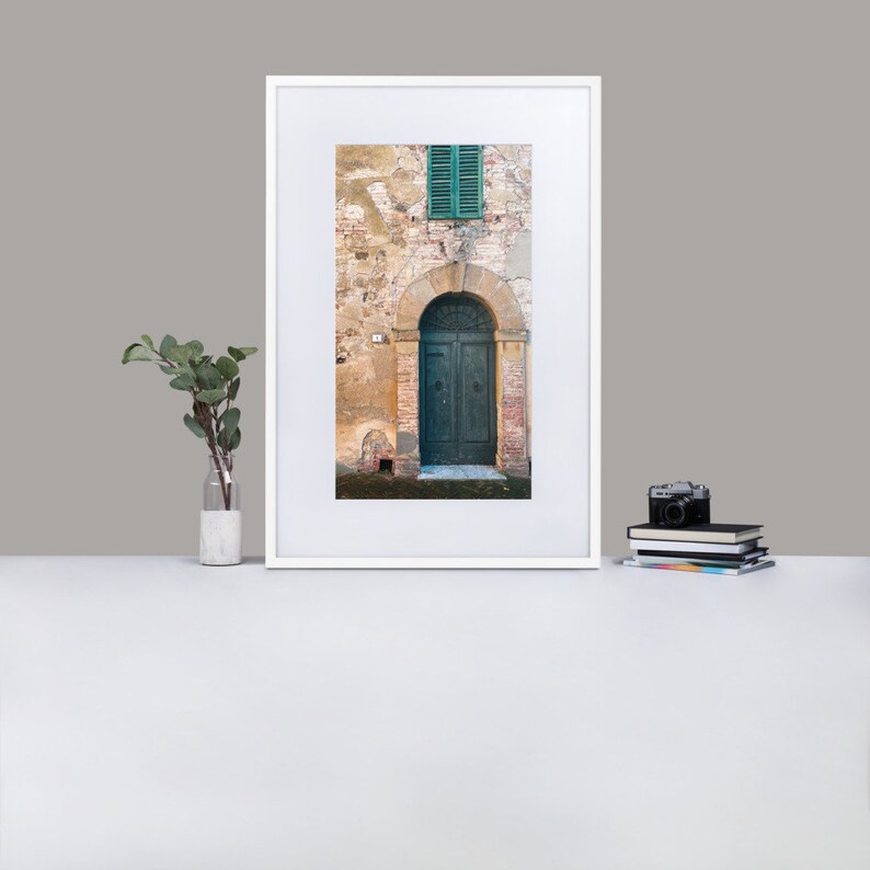 Italy Photo Framed Photo Italy Poster Mat Frame Italy Real Photography ...