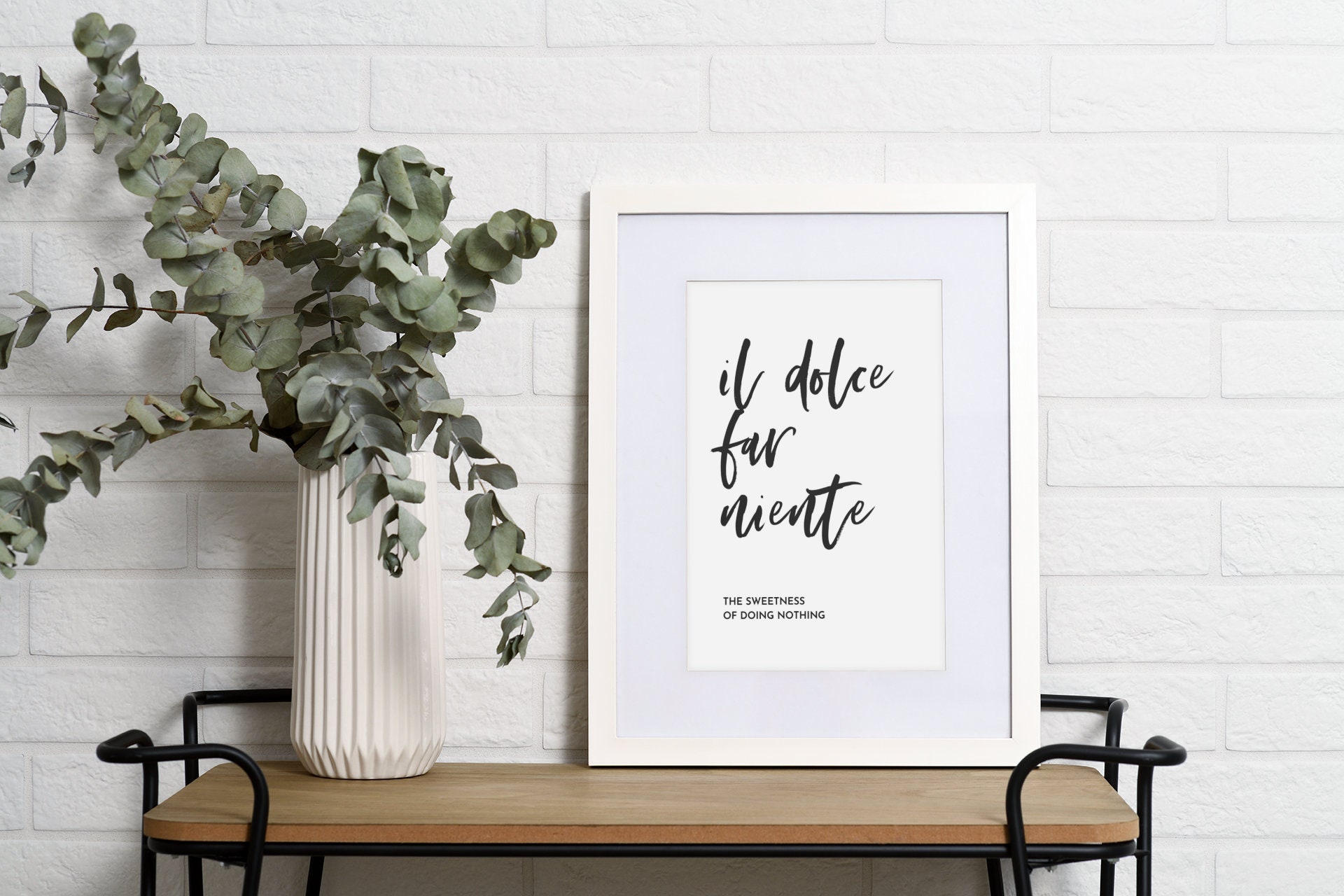 Unframed Italian Idiom Print Vintage Italian Saying Italy Wall Art ...