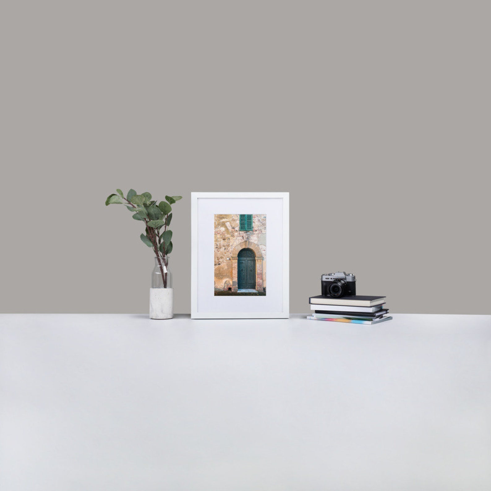 Italy Photo Framed Photo Italy Poster Mat Frame Italy Real Photography ...