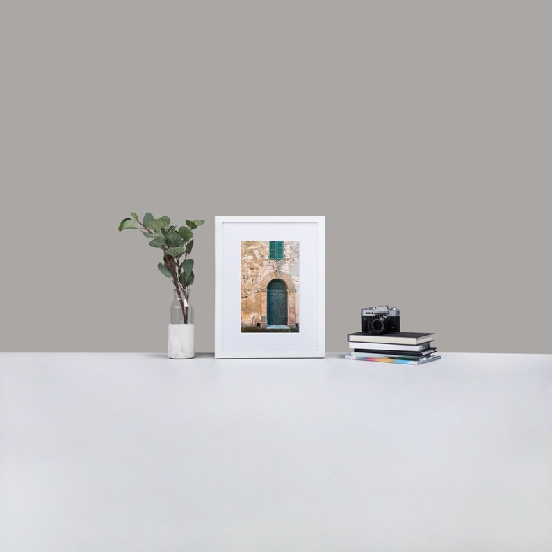 Italy Photo Framed Photo Italy Poster Mat Frame Italy Real Photography ...