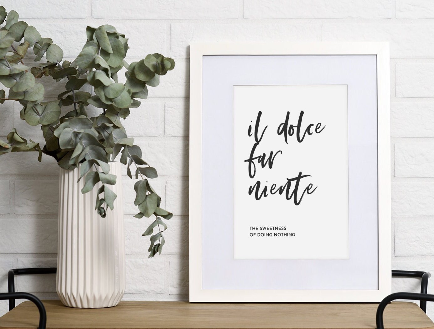 Unframed Italian Idiom Print Vintage Italian Saying Italy Wall Art ...