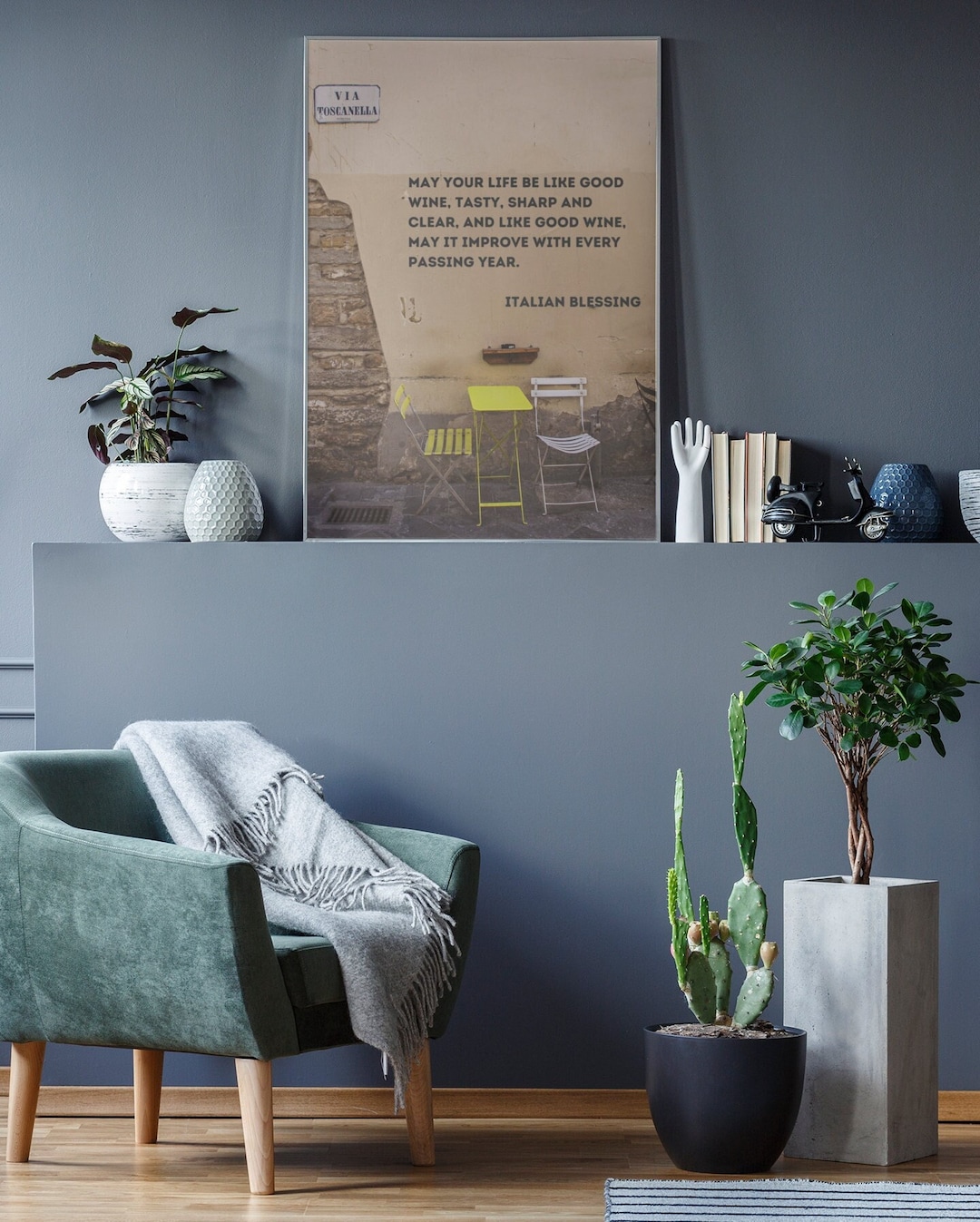 Italian Blessing Print Italy Photography Home Decor Italy Office Decor ...