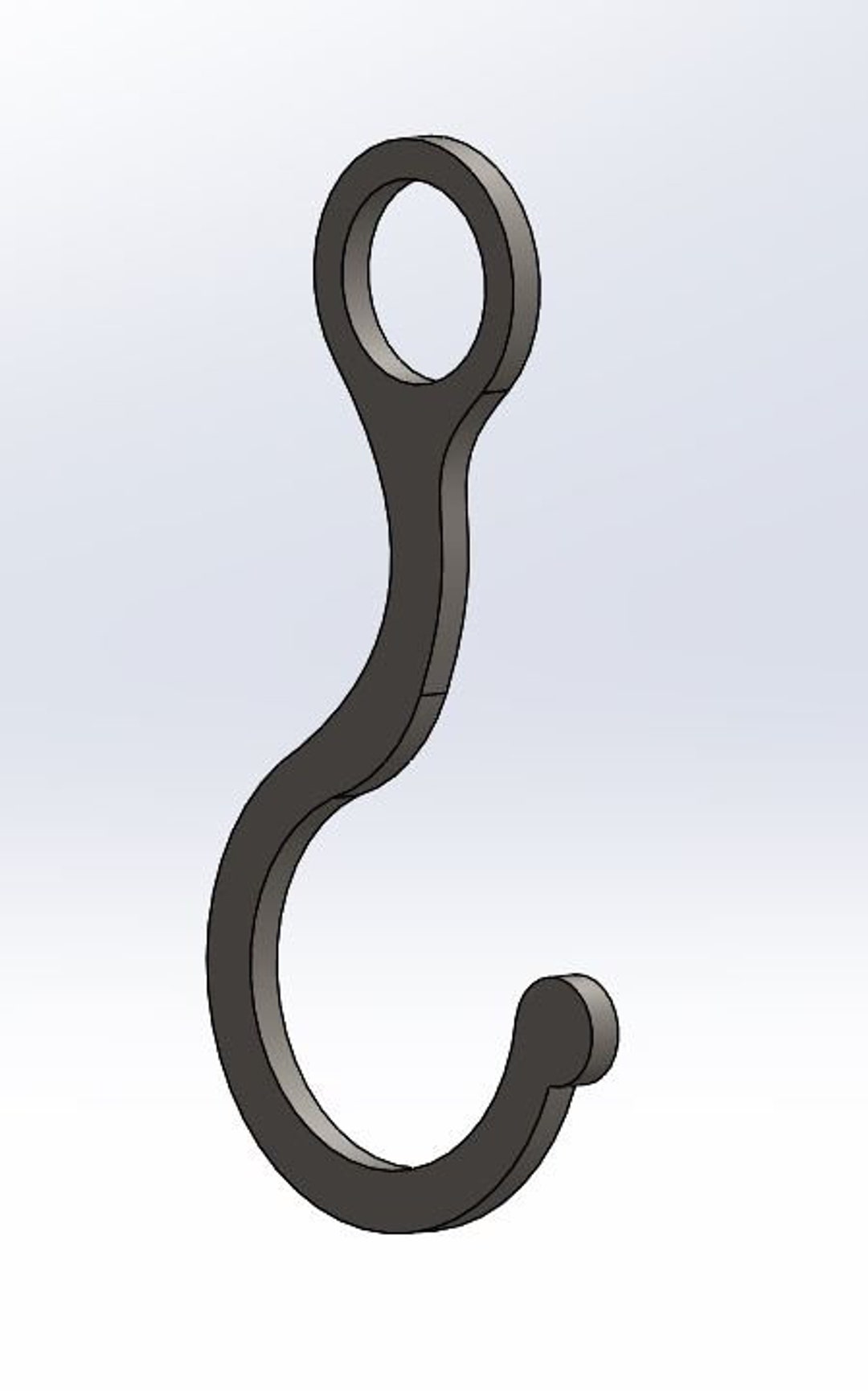 Laser Cut Hooks for Adding to Stalworks Shelf Brackets With Hanger Pole ...