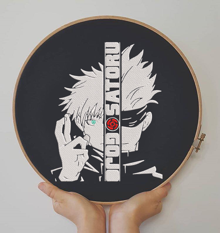 Anime Art Embroidery Manga Art Embroidery Anime Design - Etsy