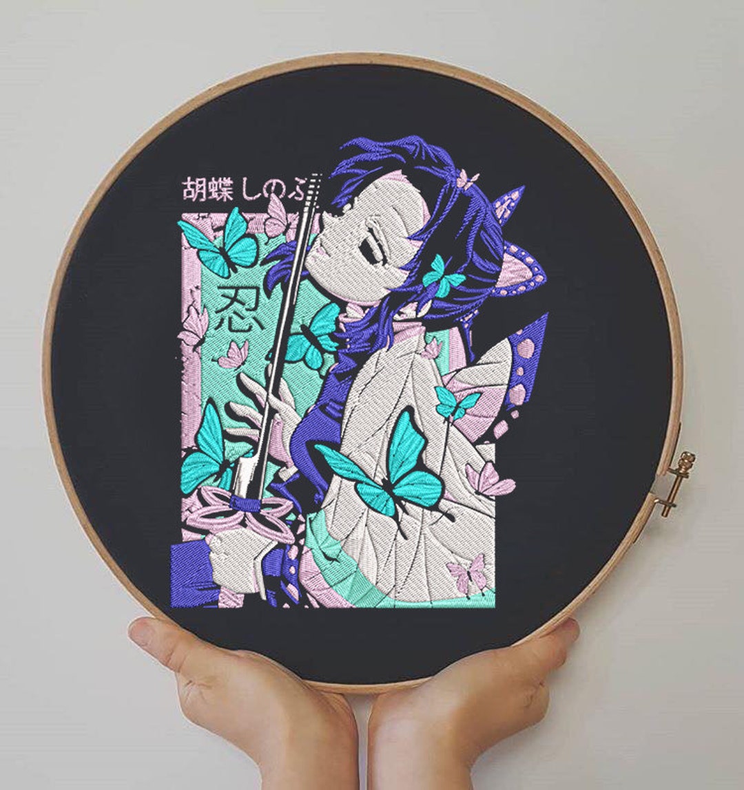 Anime Art Embroidery, Manga Art Embroidery, Anime Design, Manga Design ...