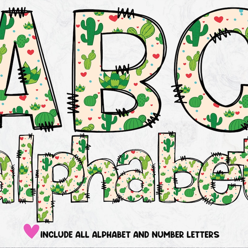 Cactus Clipart - Etsy