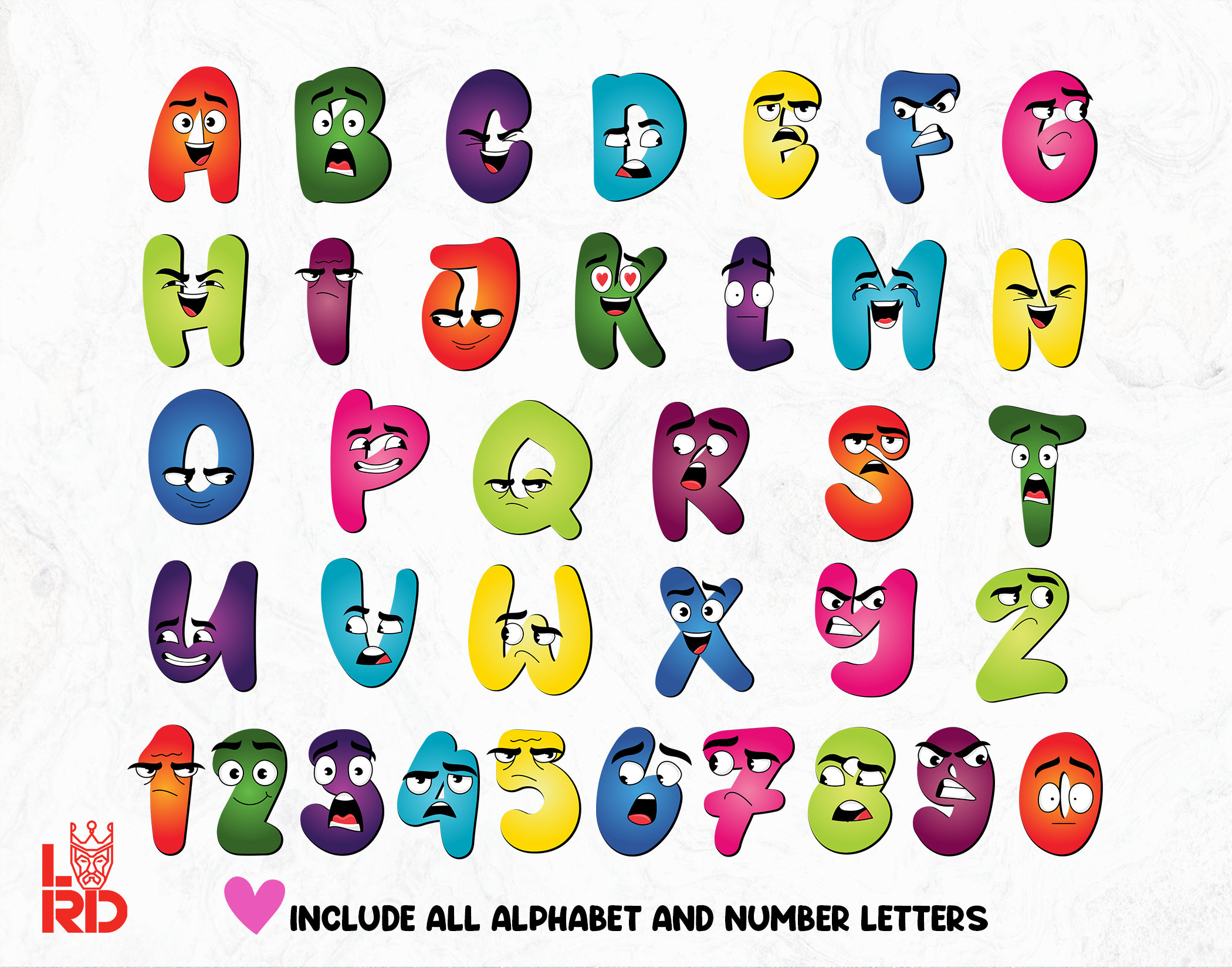 Alphabet Emoji Face PNG, Smiley Face Letters, Cute Alphabet PNG ...