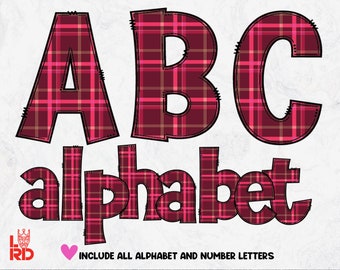 Colorful Brick Blocks Doodle Letters PNG, Blocks Alphabet SET, Digital ...