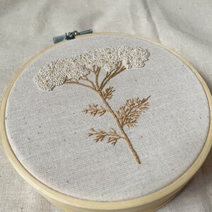 Yarrow Embroidery PDF Pattern - Step by Step Tutorial for Beginners ...