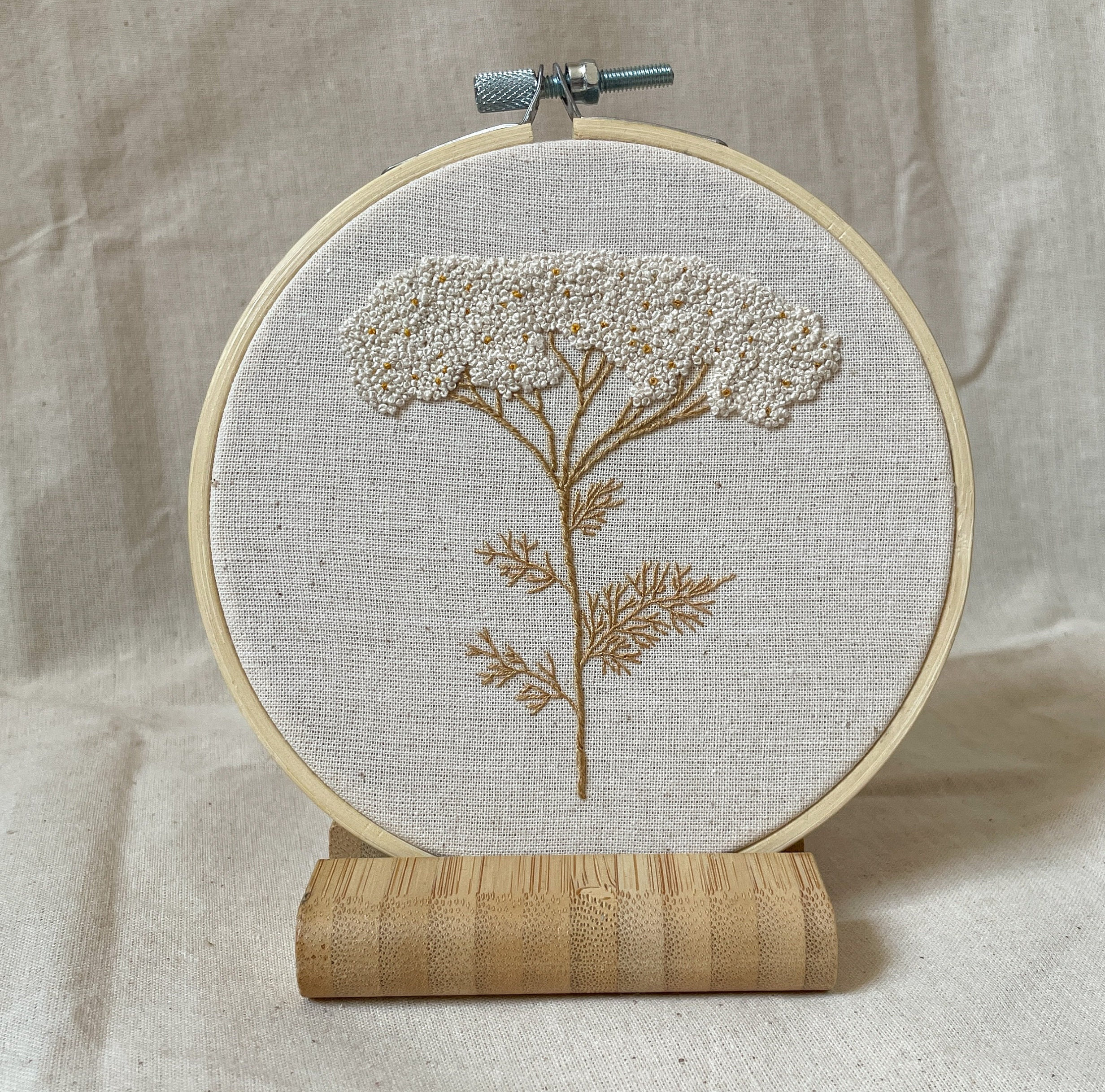 Yarrow Embroidery PDF Pattern - Step by Step Tutorial for Beginners ...