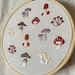 Mushrooms Embroidery PDF Pattern - Step by Step Tutorial for Beginners ...