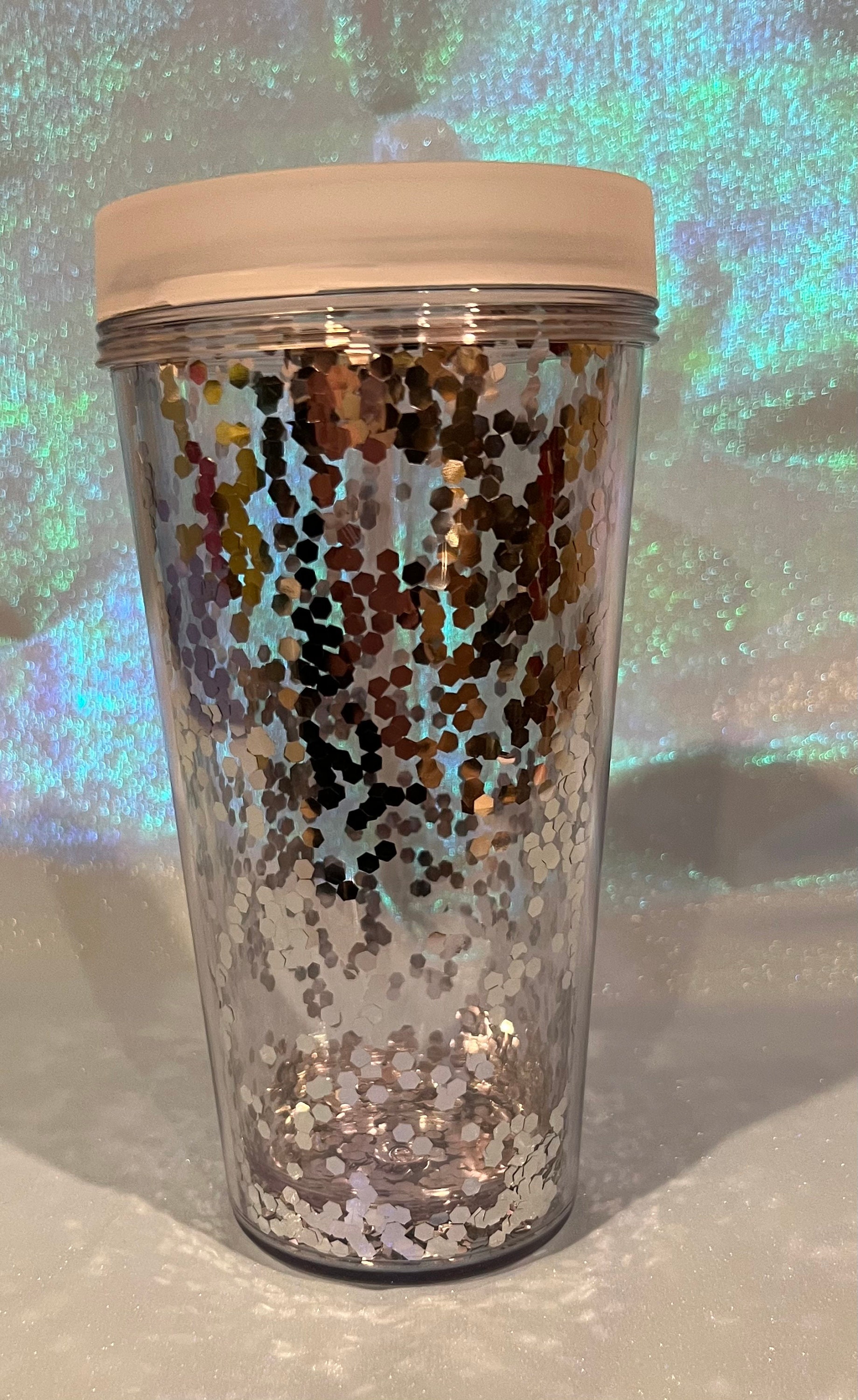 Stop & Sparkle Glam Glitz Glitter Tumbler Made in USA Silver or Gold ...