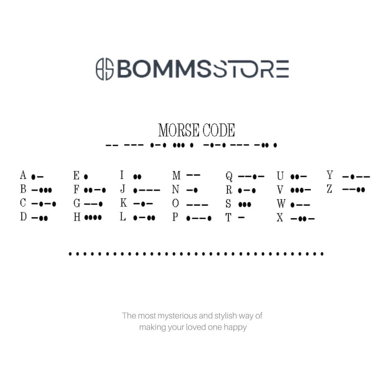 Personalized Sterling Silver Morse Code Bracelet Set – Hidden Message ...