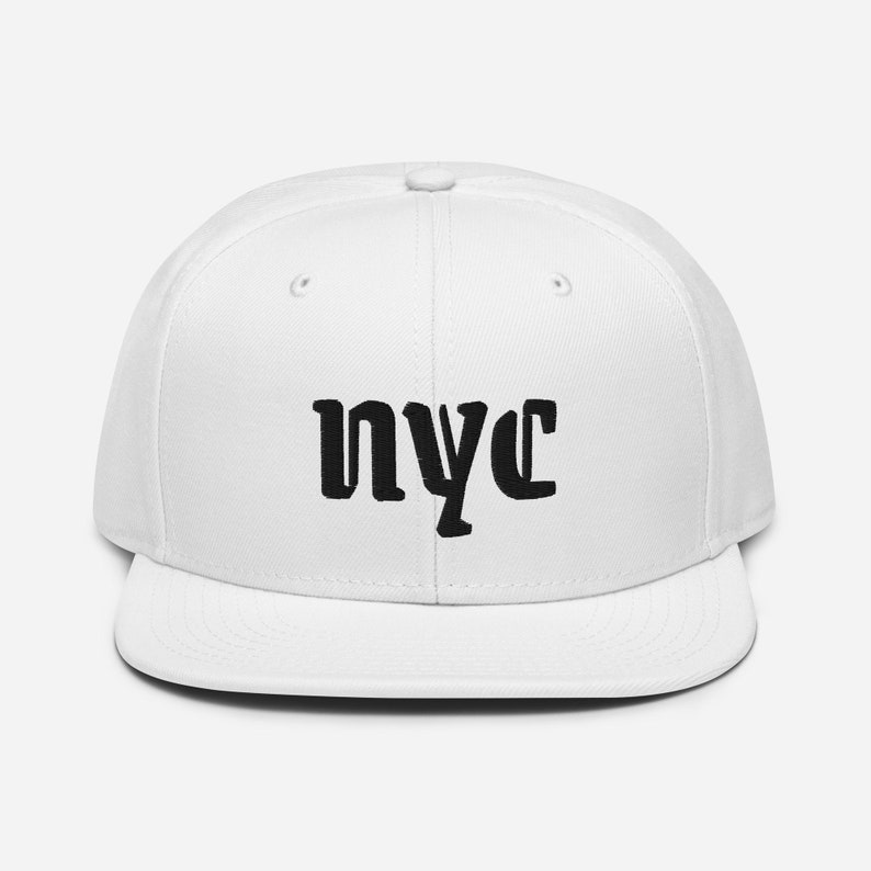 Personalized Embroidered High Quality nyc Snapback - Etsy