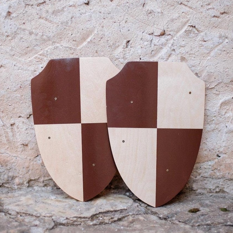 Wooden Shield for Kids Toy - Etsy