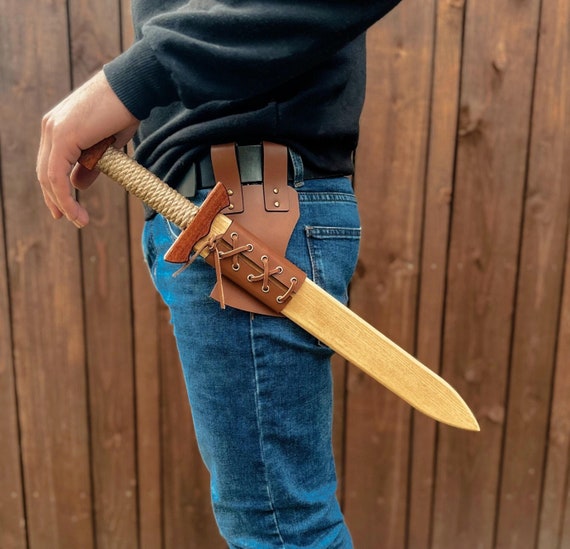 Toy sword holder store