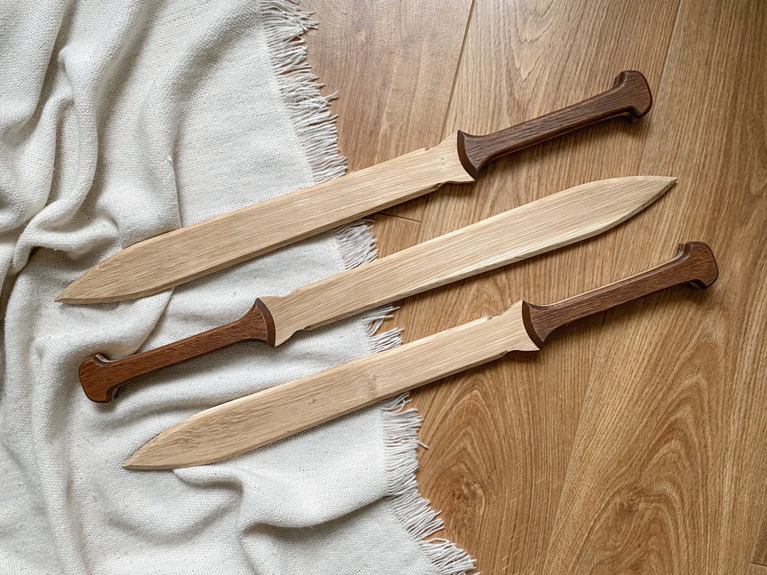 Wooden Sword, Toy Sword, Knight Sword for Boy, Gladiator Sword, Warrior ...