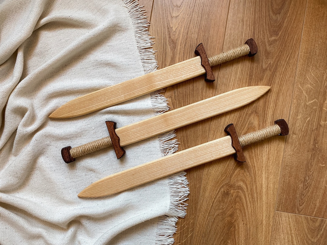 Personalized Wooden Sword, Viking Sword for Boys, Child Birthday Gift ...