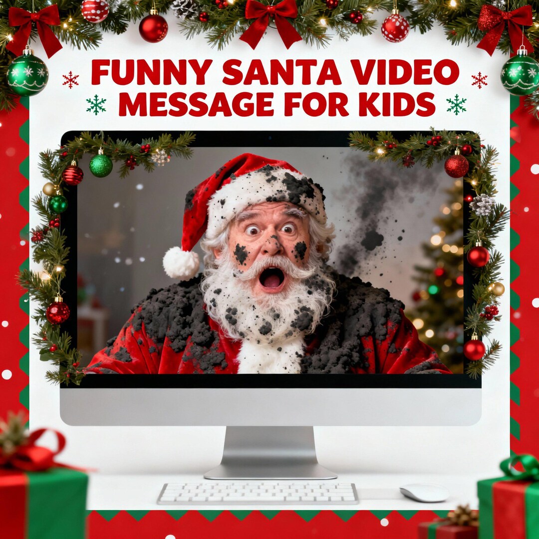 Funny Santa Video Message - Personalized Christmas Greeting for Nick ...