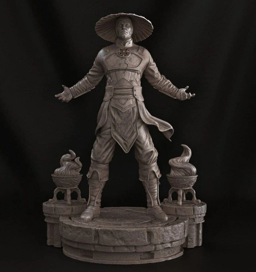 Mortal Kombat Raiden I STL L 3D Digital Printing STL File for 3D ...