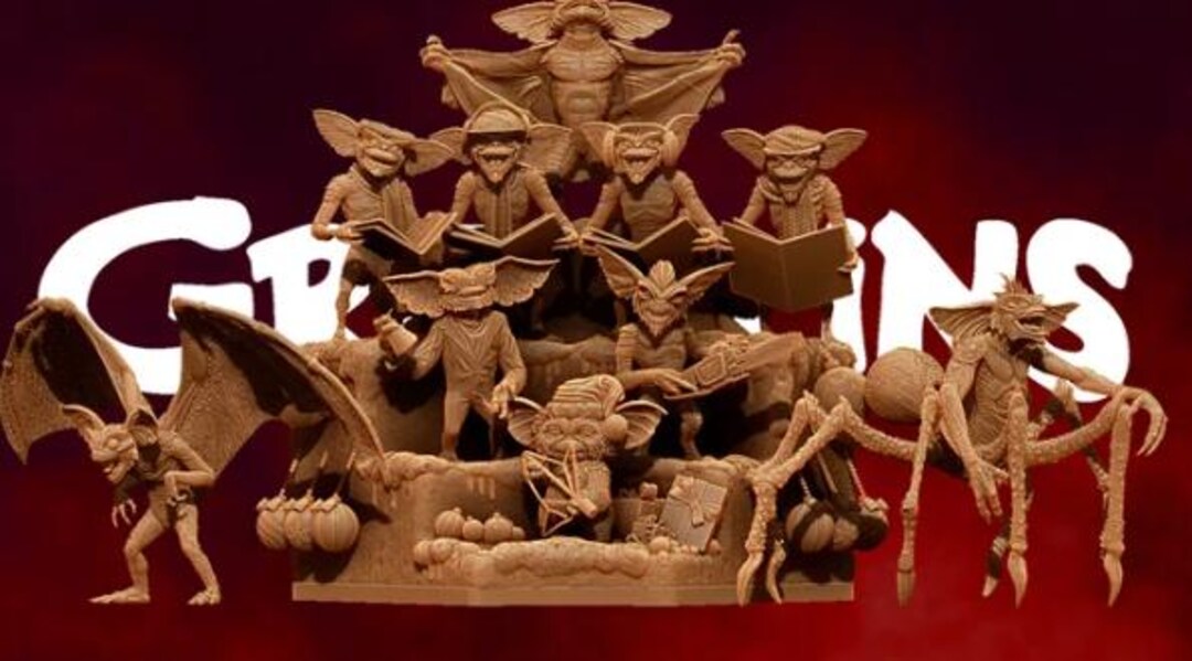 Gremlins Bat Statue I STL L 3D Digital Printing STL File for 3D ...