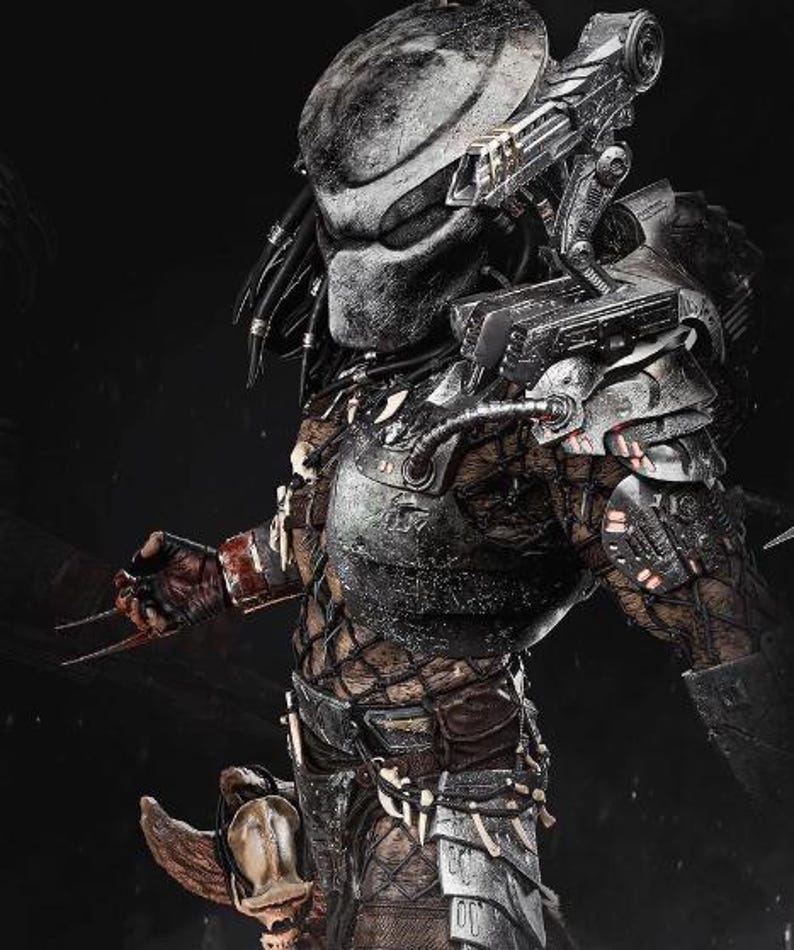 Predator I STL L 3D Digital Printing STL File for 3D Printers, Movie ...