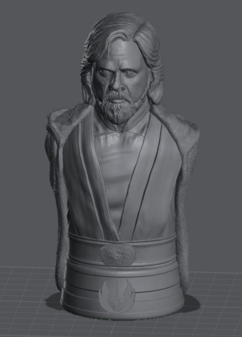 Luke Skywalker I STL L 3D Digital Printing STL File for 3D Printers ...