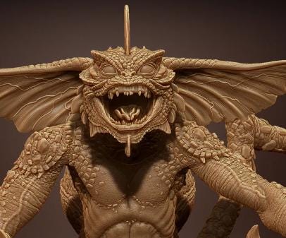 Gremlins Spider Stautei STL L 3D Digital Printing STL File for 3D ...