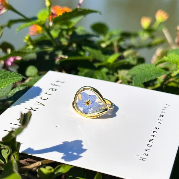 Resin Rings Flower - Etsy