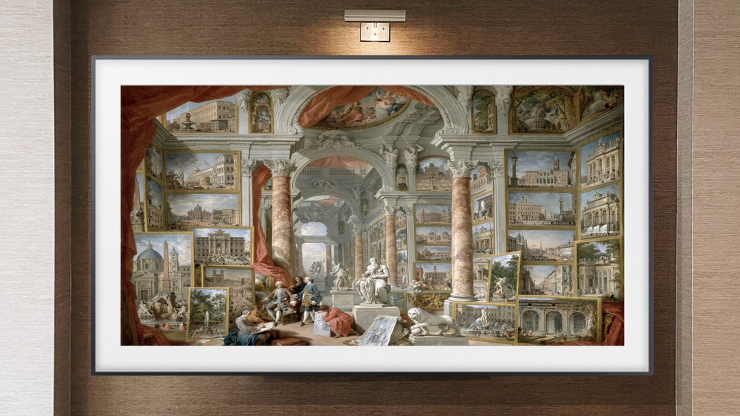The Views of Rome, 4K Art for Samsung Frame TV, Digital Download for ...