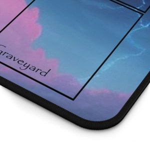 Moon Sky MTG Playmat: Commander Zone Grid - Neoprene Game Desk Mat ...