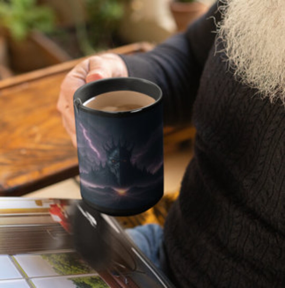 Demon Coffee Mug Demonic World Demon Mug Cool Demon Mug Gift for Gamer ...