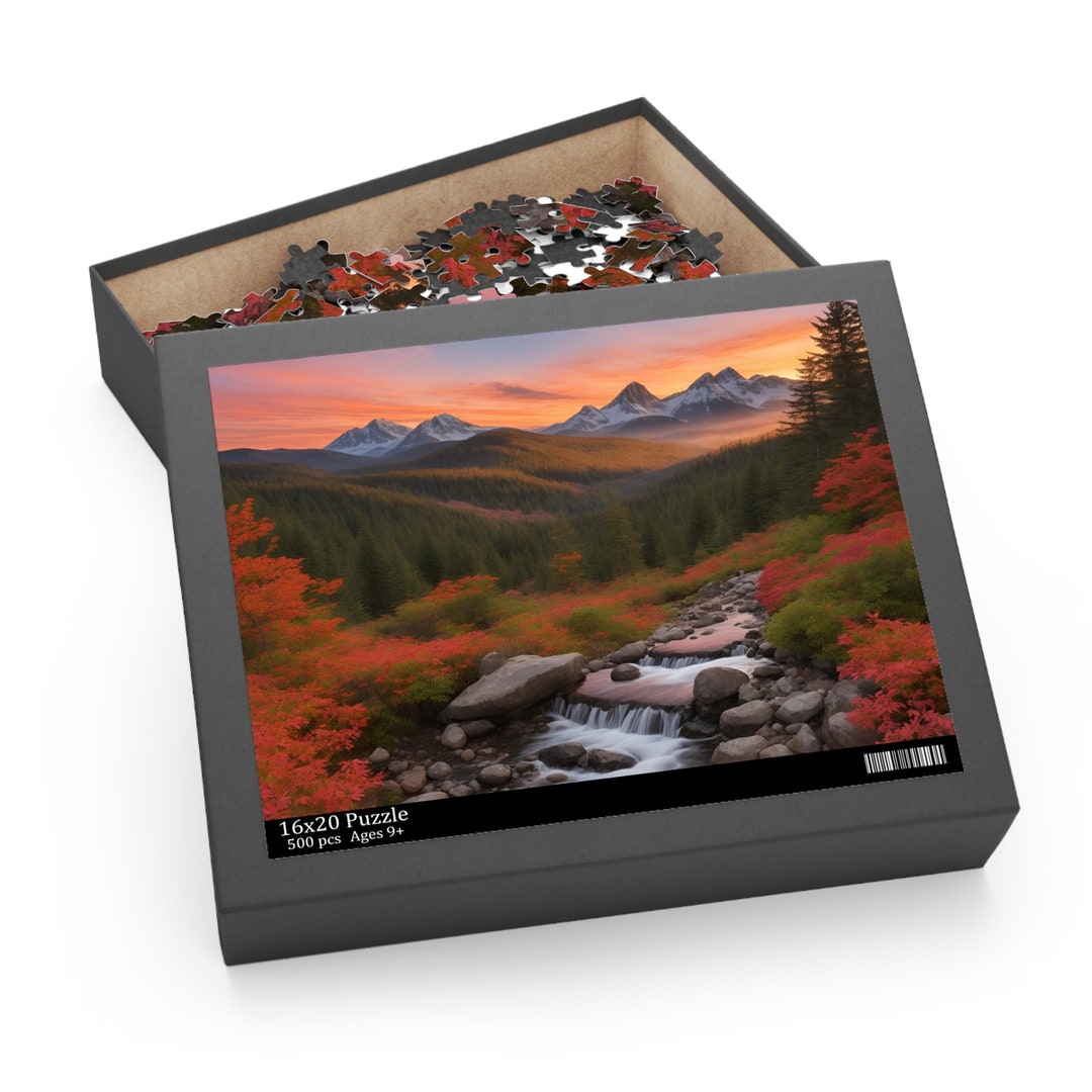 Wilderness Landscape Puzzle Outdoor Landscape Back to School Gift for ...