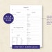 Printable All About Me Survey, Employee Favorites List, Instant ...