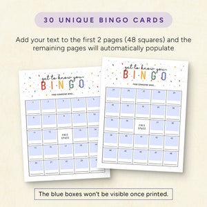 Editable Get to Know You Bingo, Find the Guest Bingo, Coworker Bingo ...
