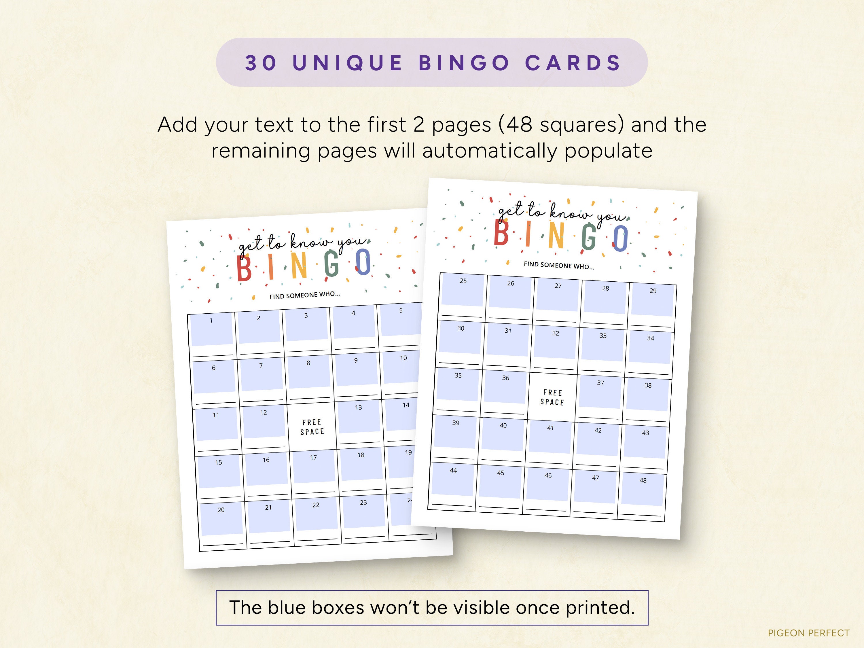 Editable Get to Know You Bingo, Find the Guest Bingo, Coworker Bingo ...