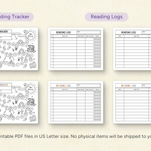 Reading Tracker for Kids, Reading Log, Summer Reading Log, Summer ...