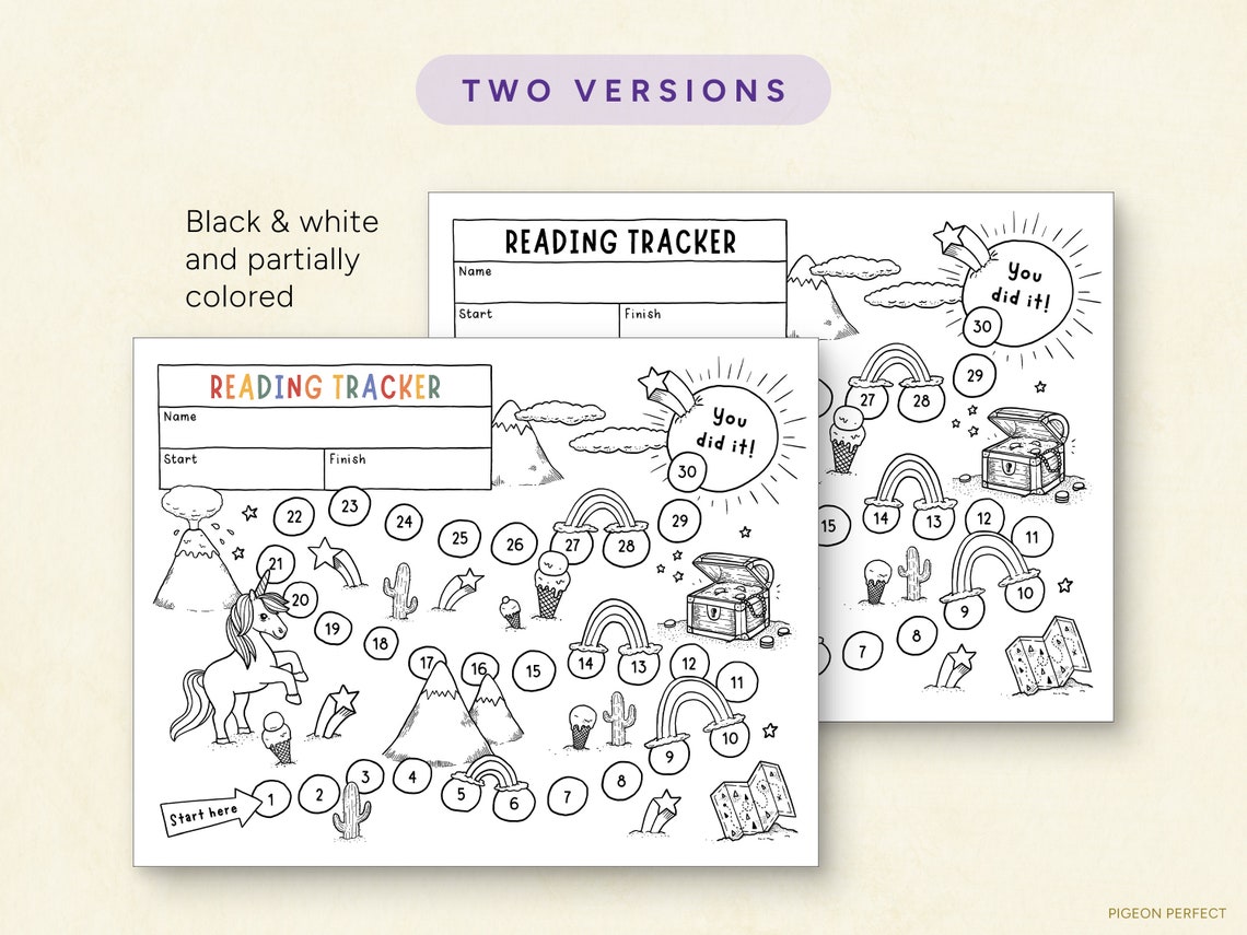 Reading Tracker for Kids, Reading Log, Summer Reading Log, Summer ...